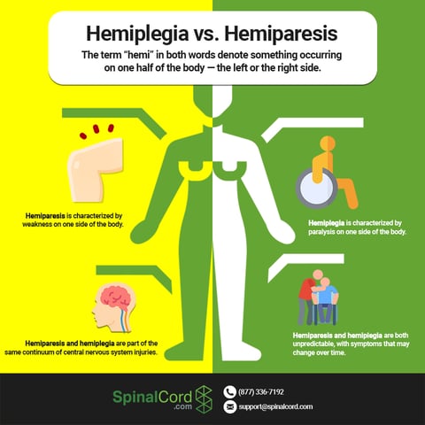 Hemiparesis vs Hemiplegia: Causes, Symptoms, Differences, & Treatment